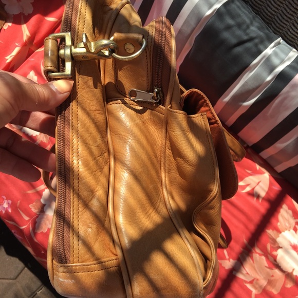 Bags | Leather Duffle | Poshmark
